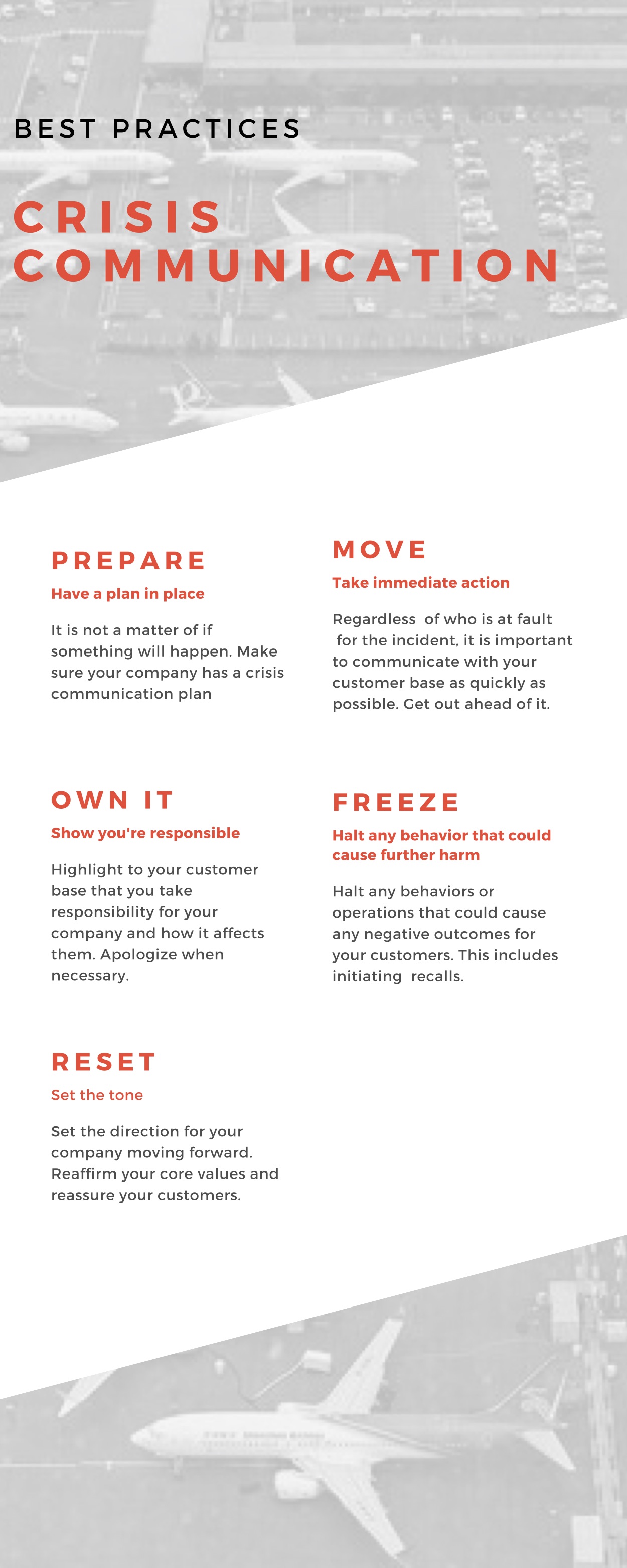 Infographic for Crisis Communications Best Practices – Hannah Pennell ...